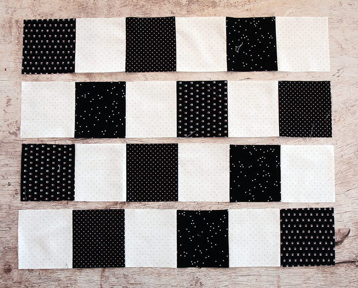 Chess Board Quilt Tutorial - brownbirddesigns