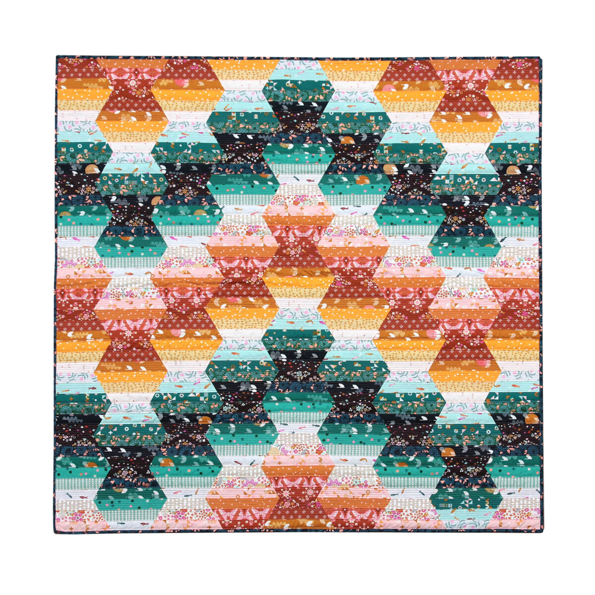 The Mountain Breeze Quilt Pattern - brownbirddesigns