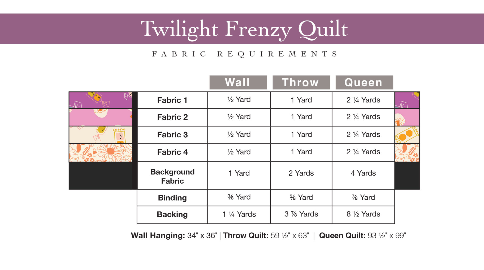 Twilight Frenzy Quilt Pattern Release - brownbirddesigns